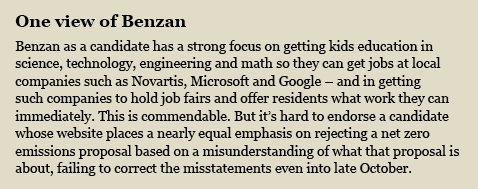 Dennis Benzan for City Council, 2013 - Cambridge Day