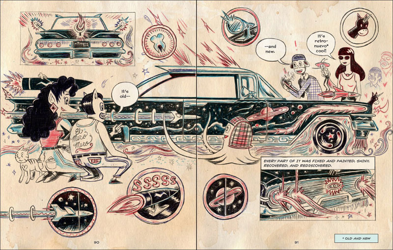 'Lowriders in Space' kids graphic novel ready for launch by artist on ...