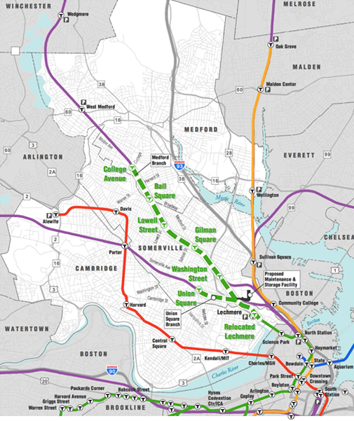 Lechmere, Union Square green line T stops risked as massive extension ...