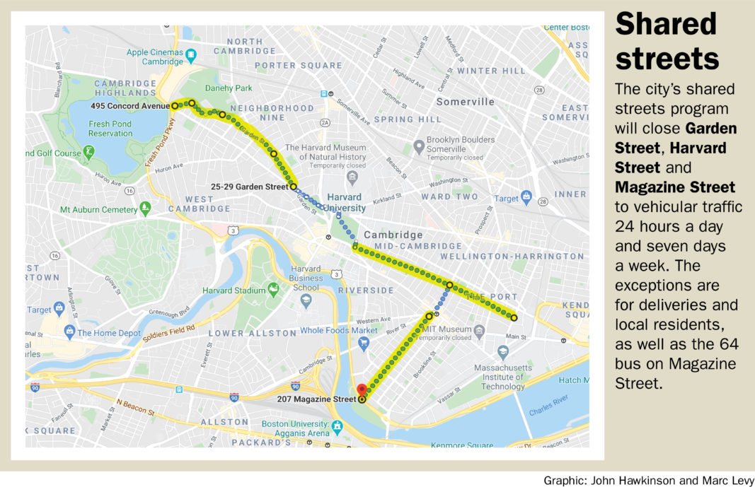 Three streets designated for pedestrian traffic indefinitely: Garden ...