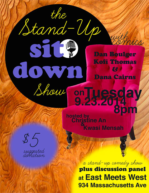 In Tuesday's Stand Up Sit Down show, audience gets to quiz comics after ...