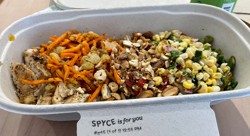 Dinner made by robots at Spyce - Cambridge Day