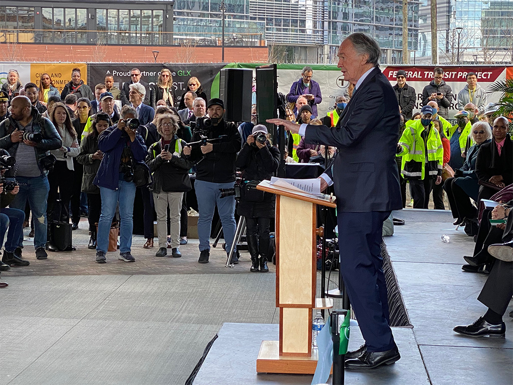 Trains roll into Lechmere, Union Square T stops, a long-delayed victory ...