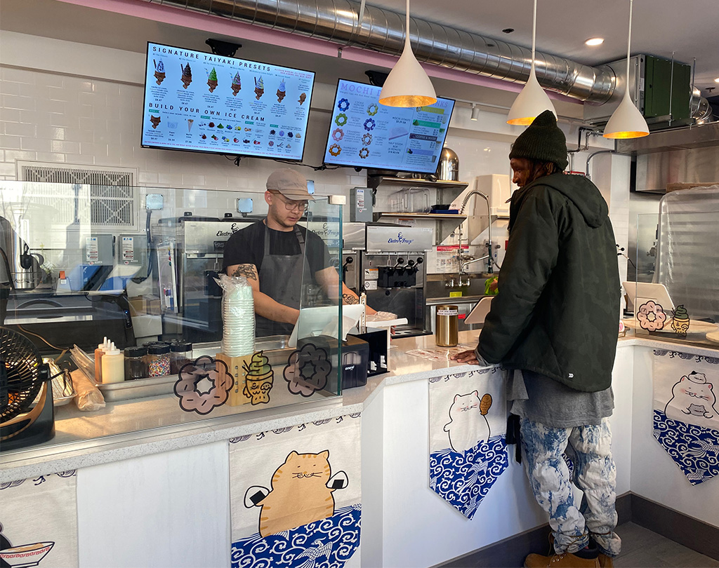 Asian cone ice cream and mochi doughnut shop soft opens on Church ...