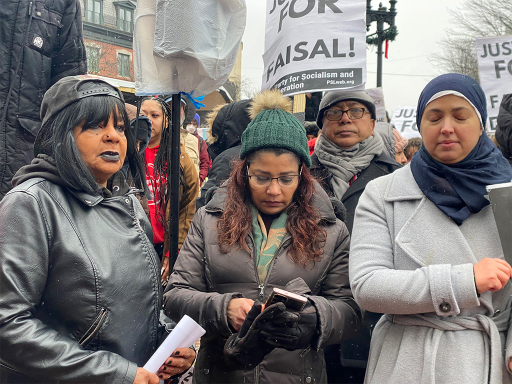 Unarmed response to mental heath crises emerges as theme at a protest ...