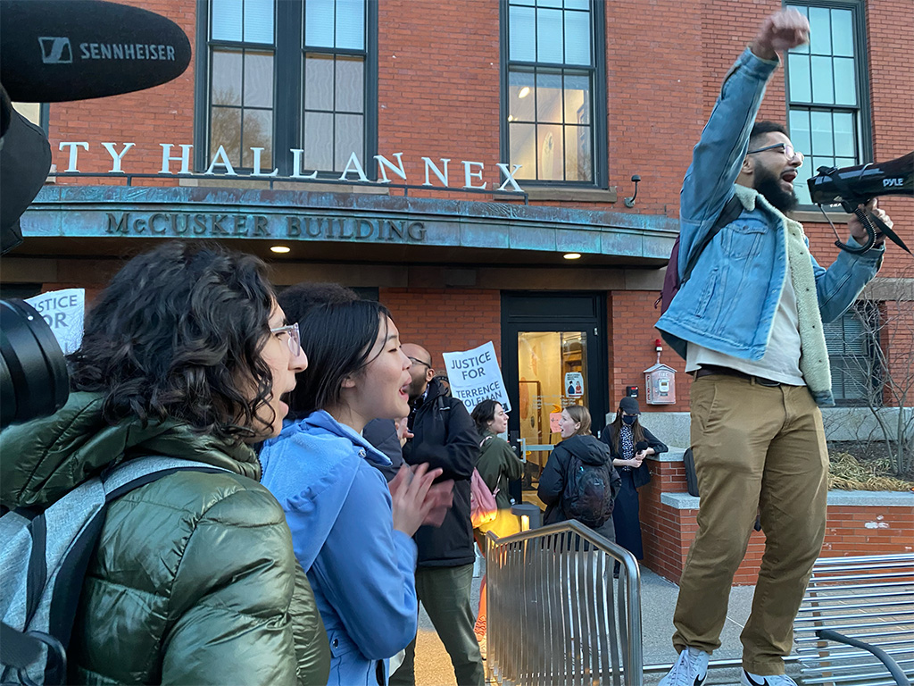 Meeting with officials disappoints protesters seeking 'justice for ...