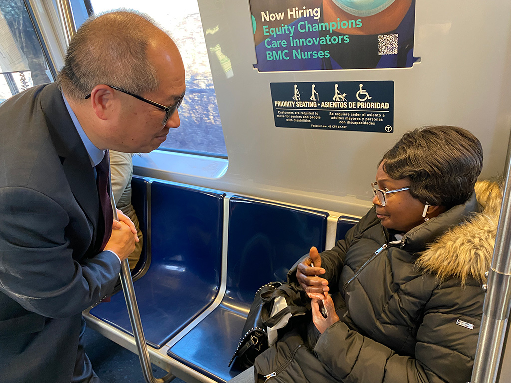 Riding the T with Phillip Eng, the MBTA chief who believes the journey ...