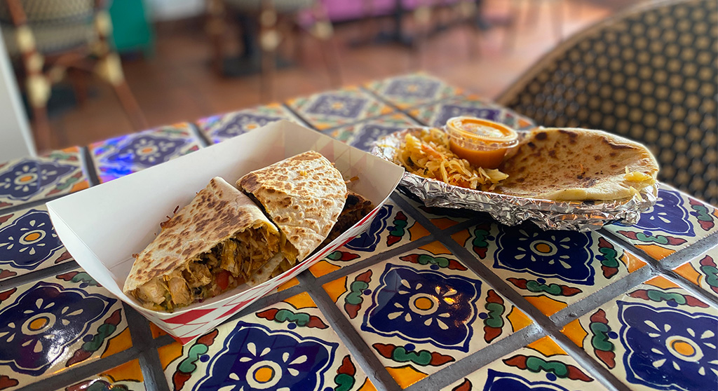 Quesadillas and pupusas at Chivo Taqueria - Cambridge Day