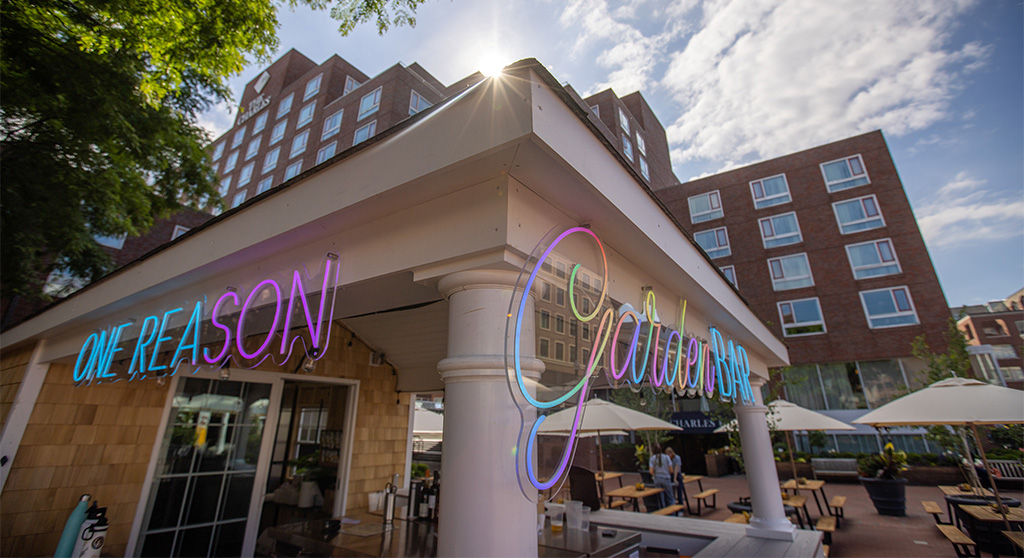 A reason to drink … One Reason Bar camps out for the summer in Harvard ...