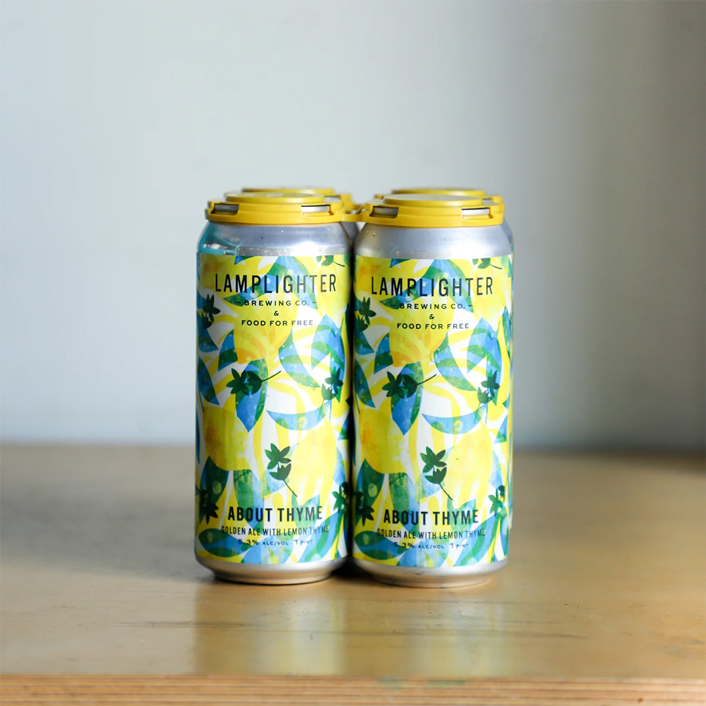 Foodstuffs: Lamplighter and Food For Free brew About Thyme ale; the ...