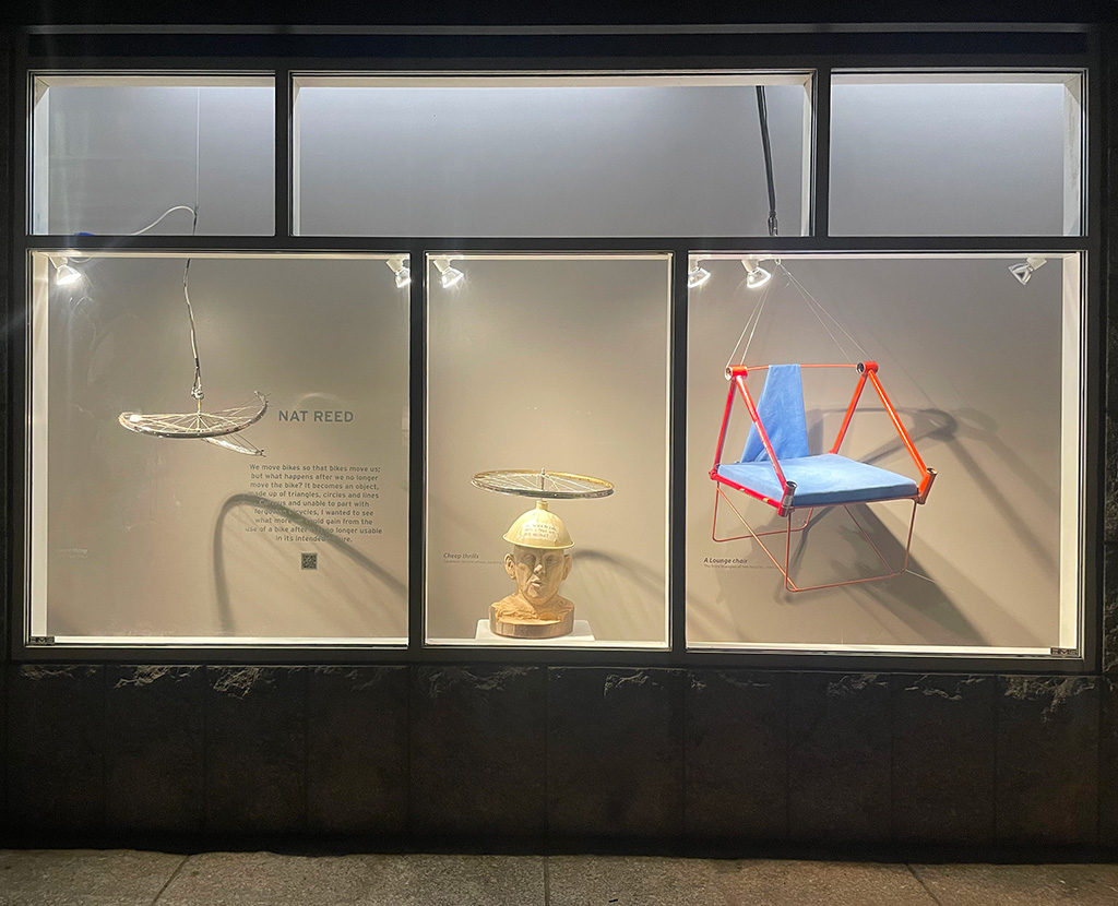 25/8 artspace, carved from the side of a bank, offers window into ...