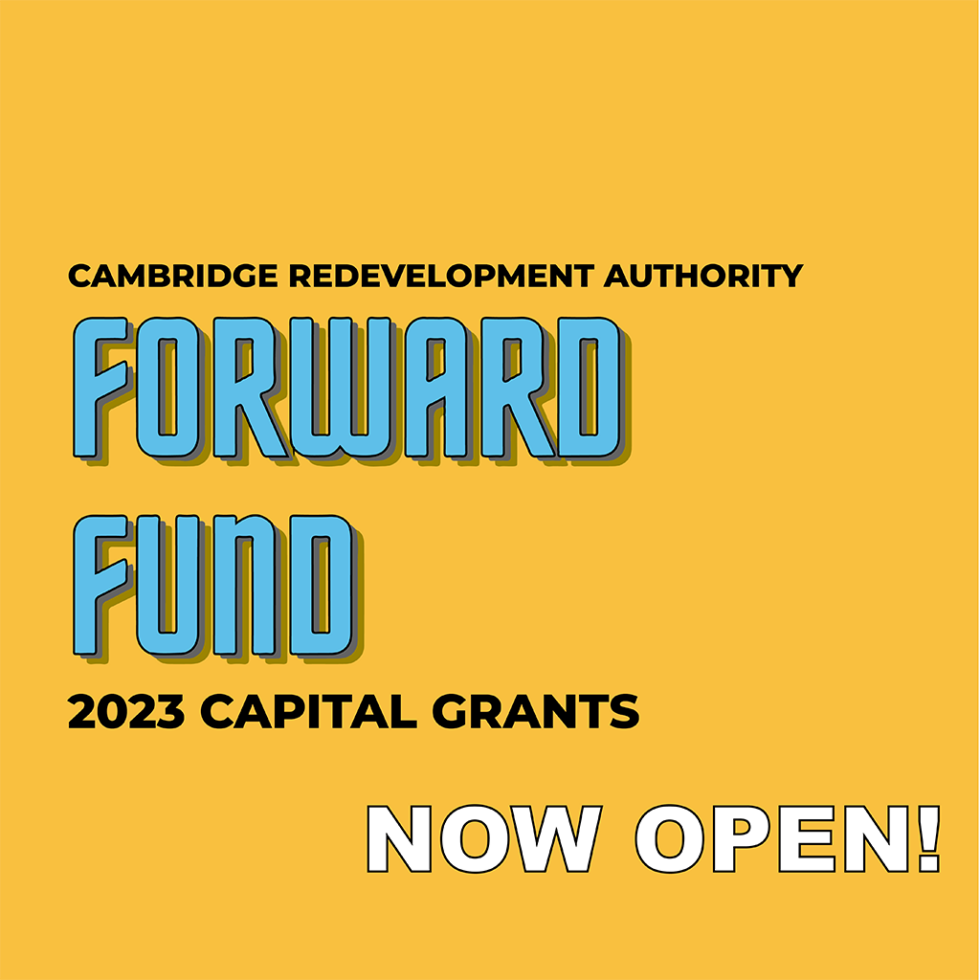Paid legal notice: CRA Forward Fund grant program is now open - Cambridge Day