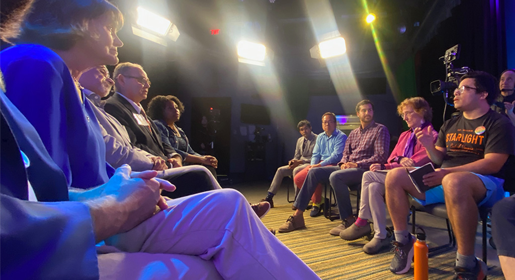 Candidates get a change of format at CCTV, making room for dialogue ...