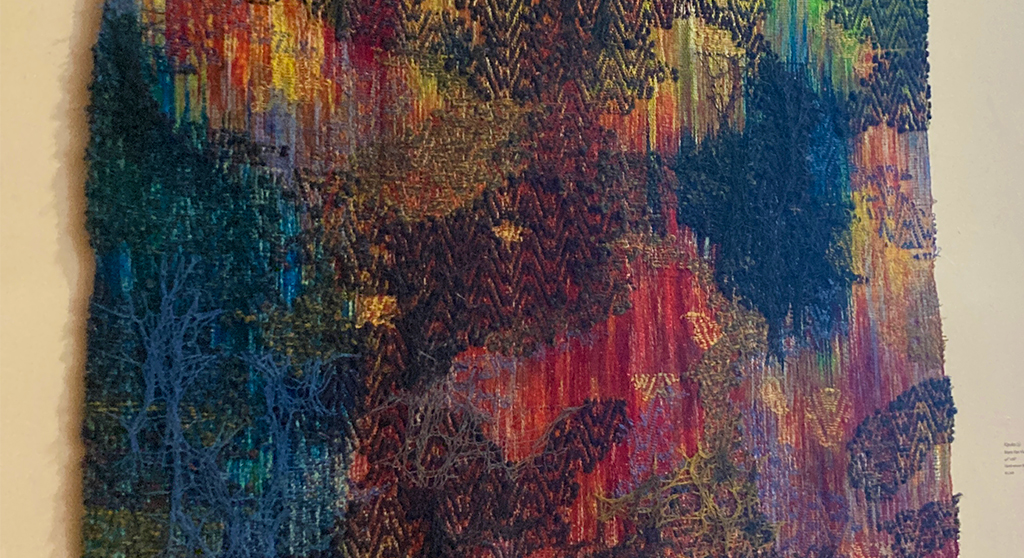 Maris Van Vlack's fiber landscapes - Cambridge Day