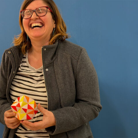 Meet the Cambridge Math Circle's Nataliya Yufa, who folds in her ...