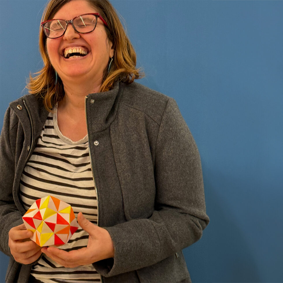 Meet the Cambridge Math Circle's Nataliya Yufa, who folds in her ...