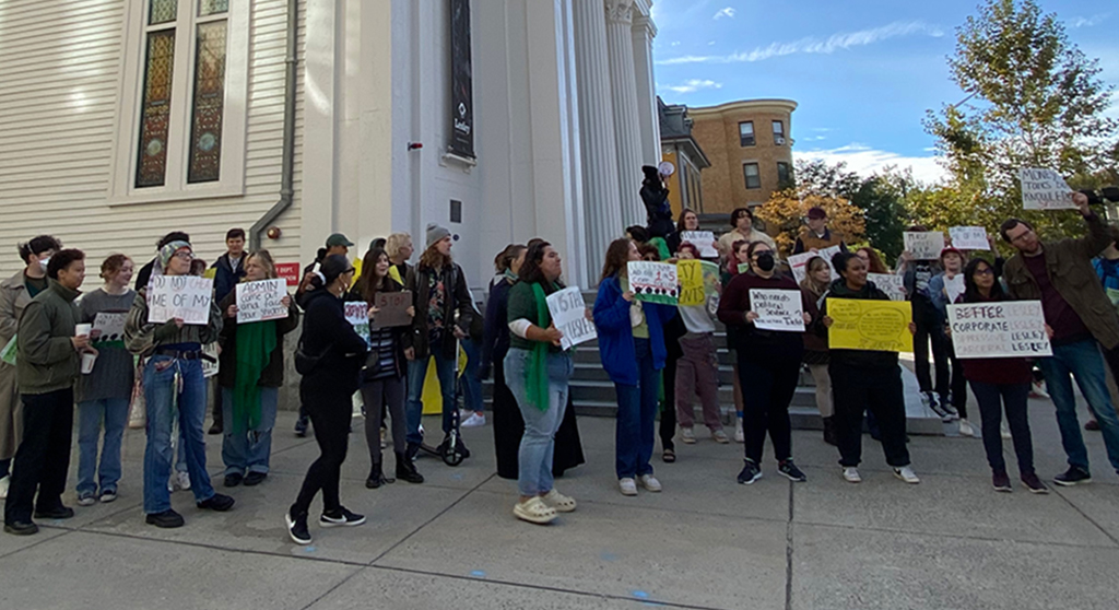 Protesters say they are returning to Lesley action after a third ...