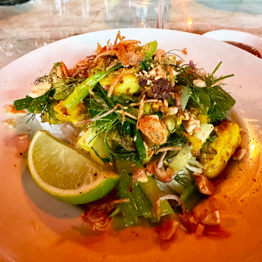 Monkfish and squab at Saigon Babylon - Cambridge Day