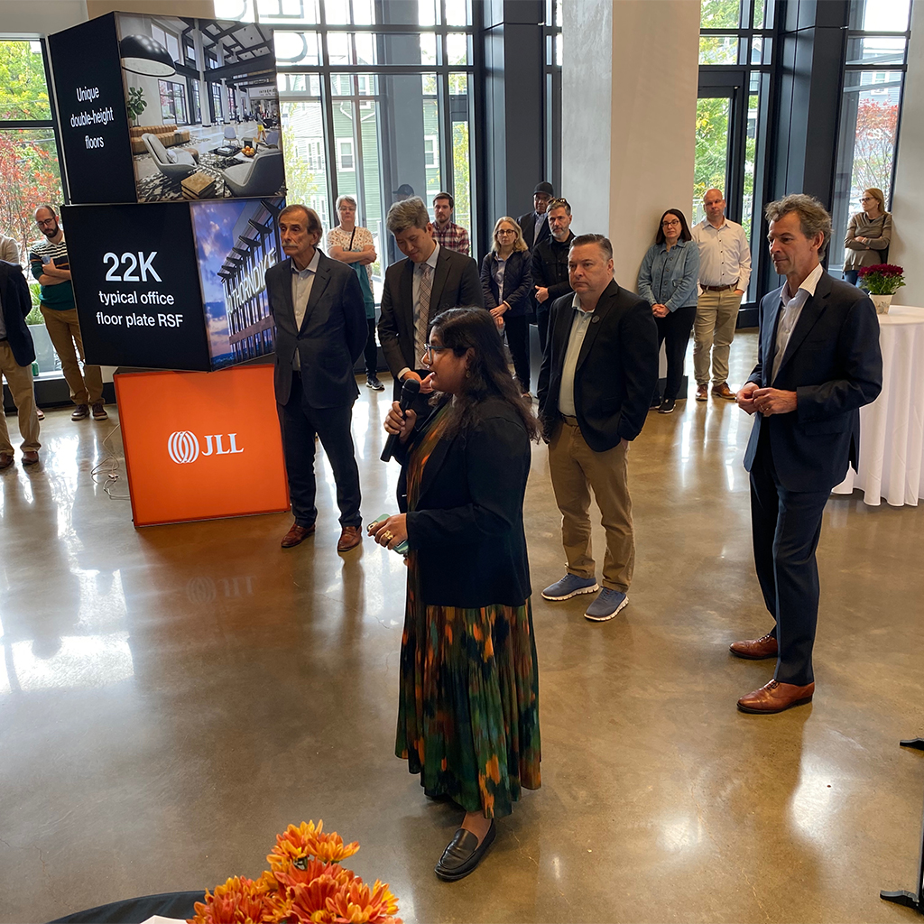 Business tower 40 Thorndike opens with party, inclusionary homes ...