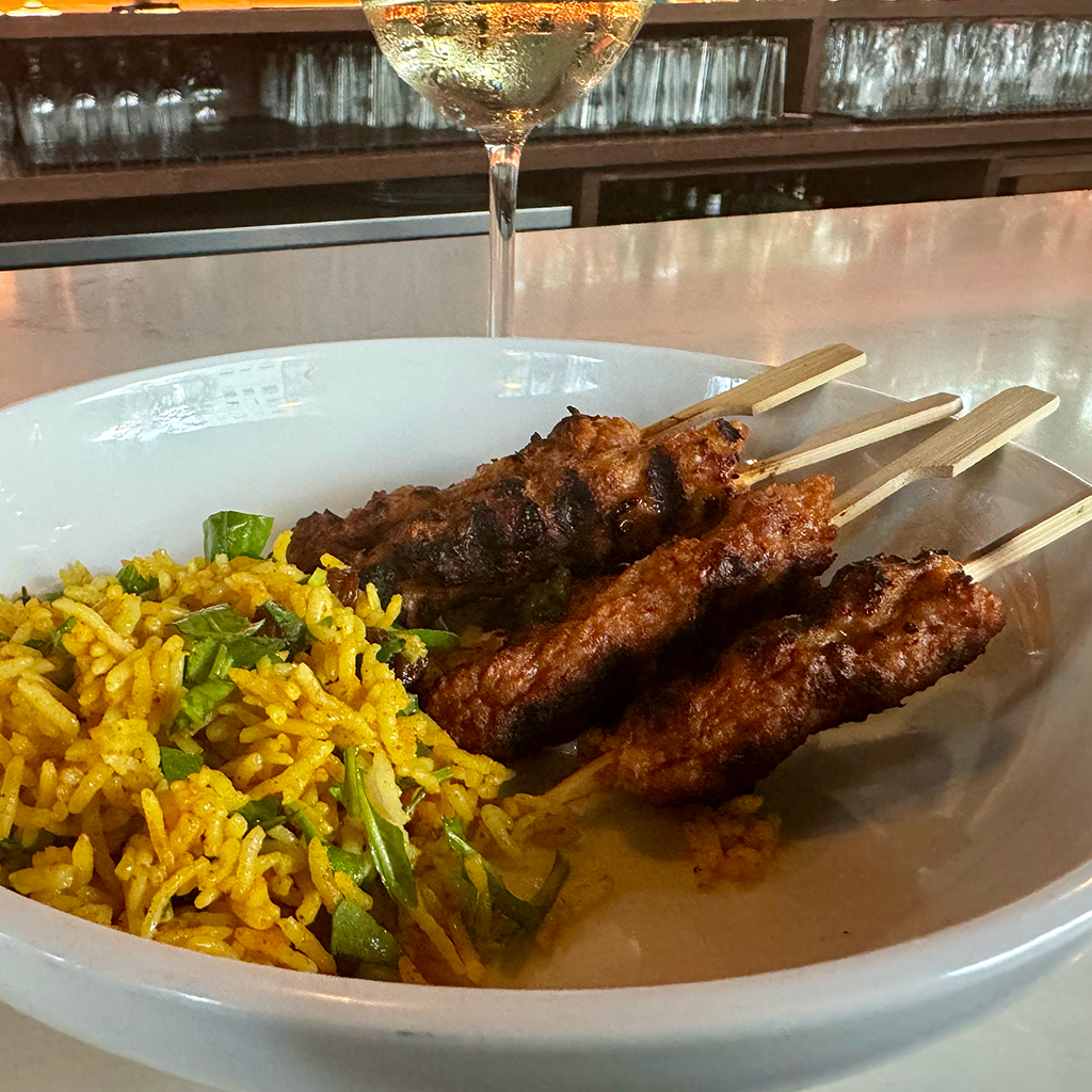 Chicken kofta at Locke Bar - Cambridge Day