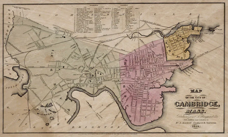 Three distinct and separate communities: The Old Cambridge secession ...