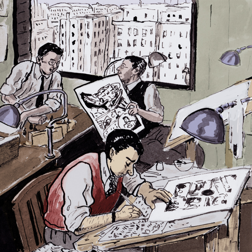 Cartoonist Dan Mazur showed Boston Powers, turning isolated artists ...