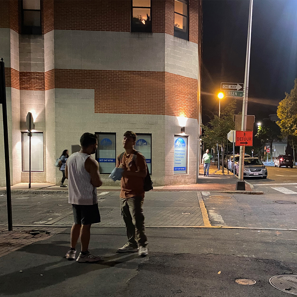 Call of a nonfatal shooting comes from a building that saw a sidewalk ...