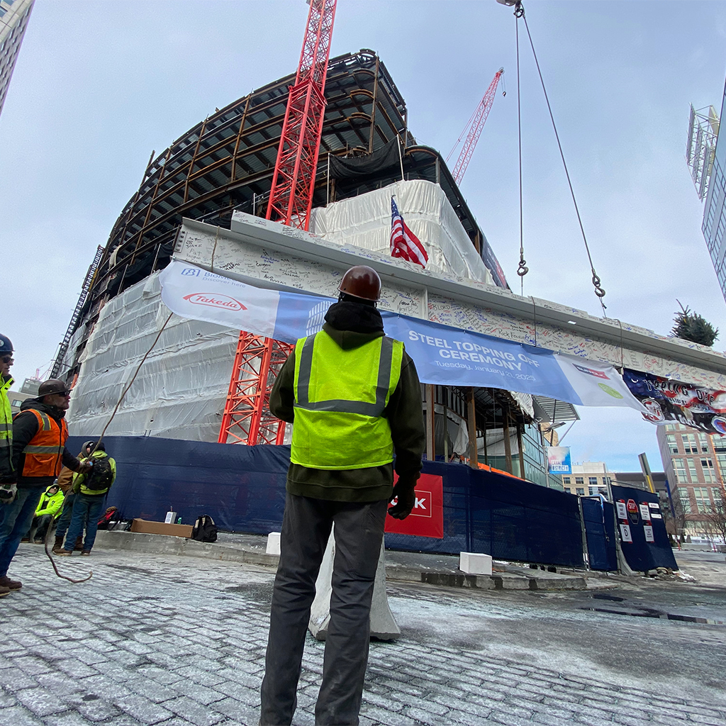 Ceremony shows 585 Kendall project is on track, with Takeda and public ...