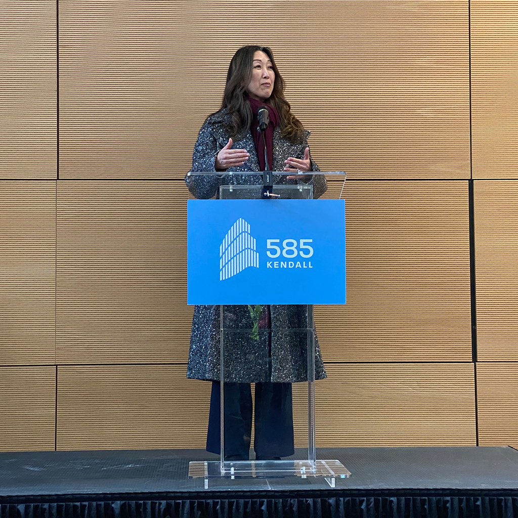 Ceremony shows 585 Kendall project is on track, with Takeda and public ...