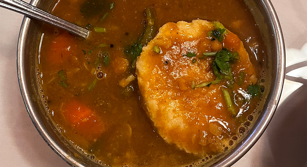 Sambhar idli at Desi Dhaba - Cambridge Day