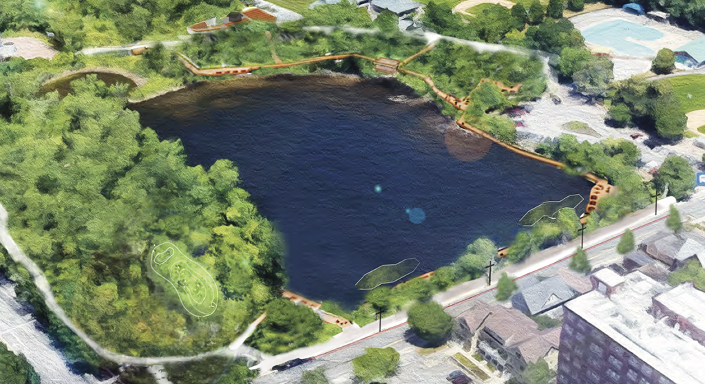 Attend meetings in Cambridge from May 1-8 about work at Jerry’s Pond ...