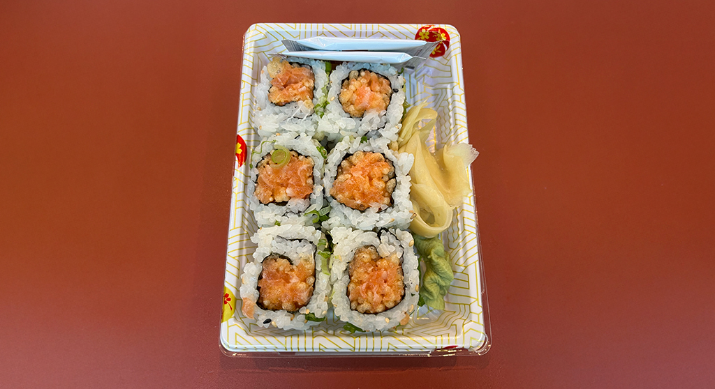 Kome spicy salmon roll - Cambridge Day