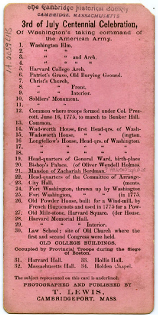 Forget July 4. For Cambridge, July 3 is the claim to fame - Cambridge Day