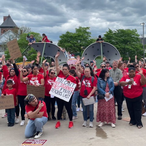Somerville educators win record wages for paras, parental leave and a school choice policy ...