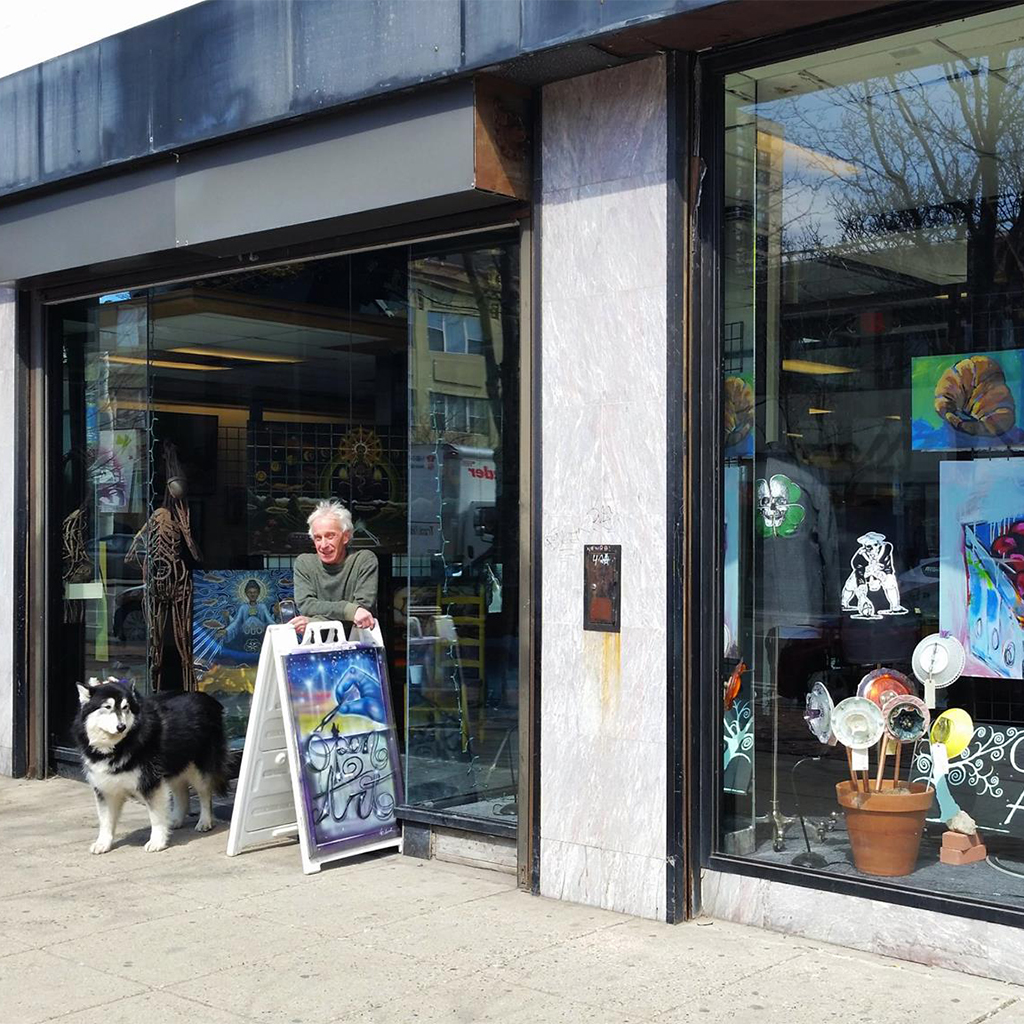 Tom Tipton, founder of Out of the Blue art gallery, leaves a legacy of ...