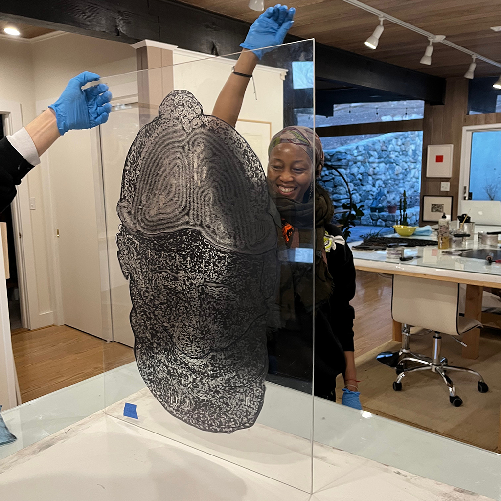 Zainab Sumu’s prints are portals to a secret society - Cambridge Day